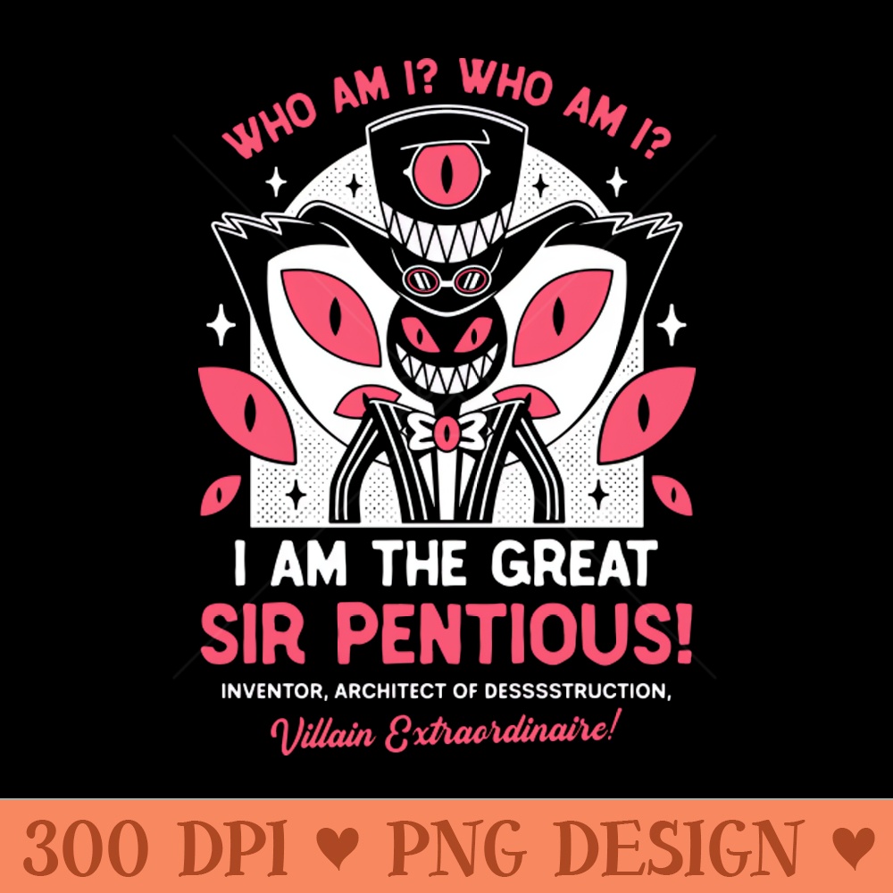 The Great Sir Pentious Emblem - Vector PNG Download | Inspire Uplift