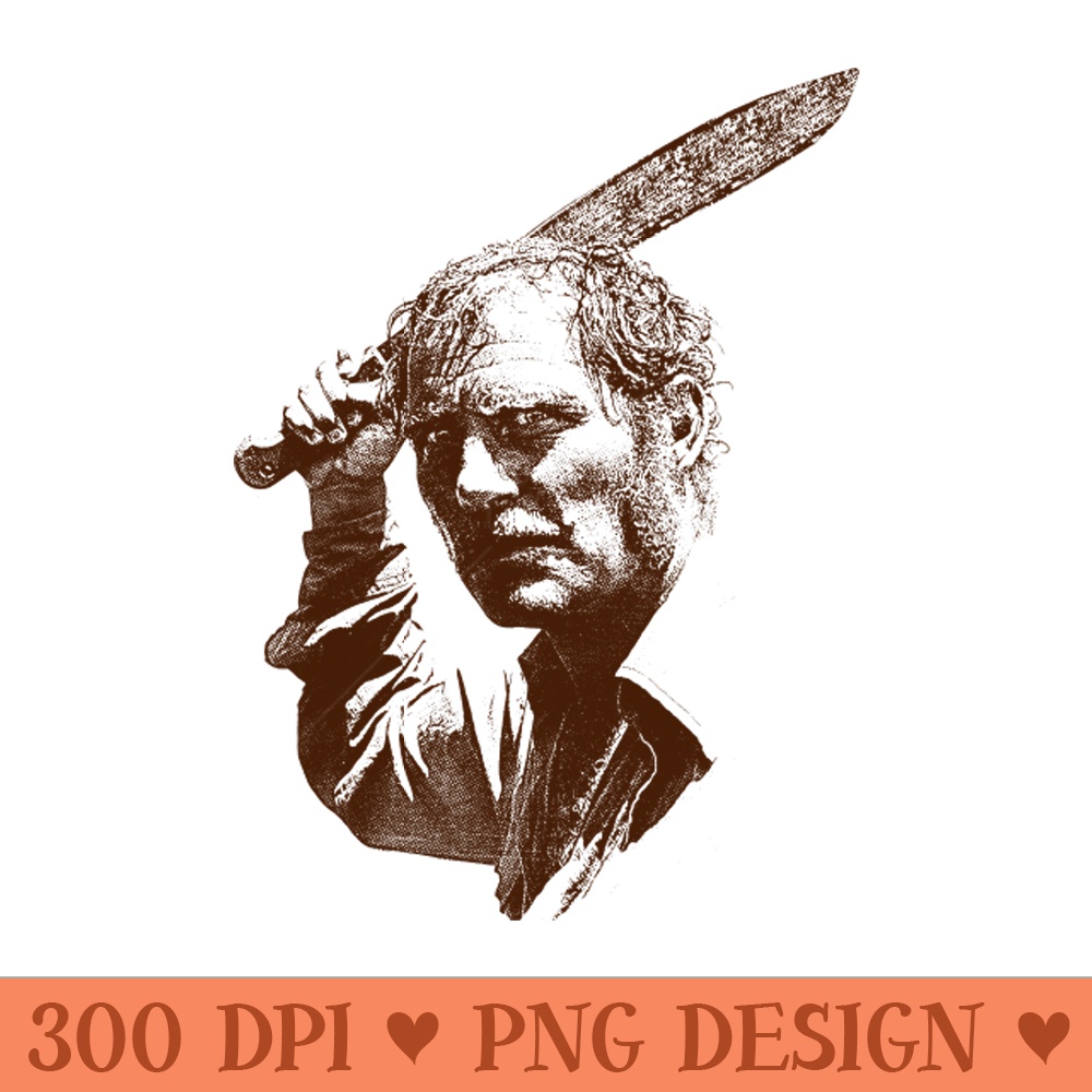 Quint from Jaws - Digital PNG Graphics | Inspire Uplift