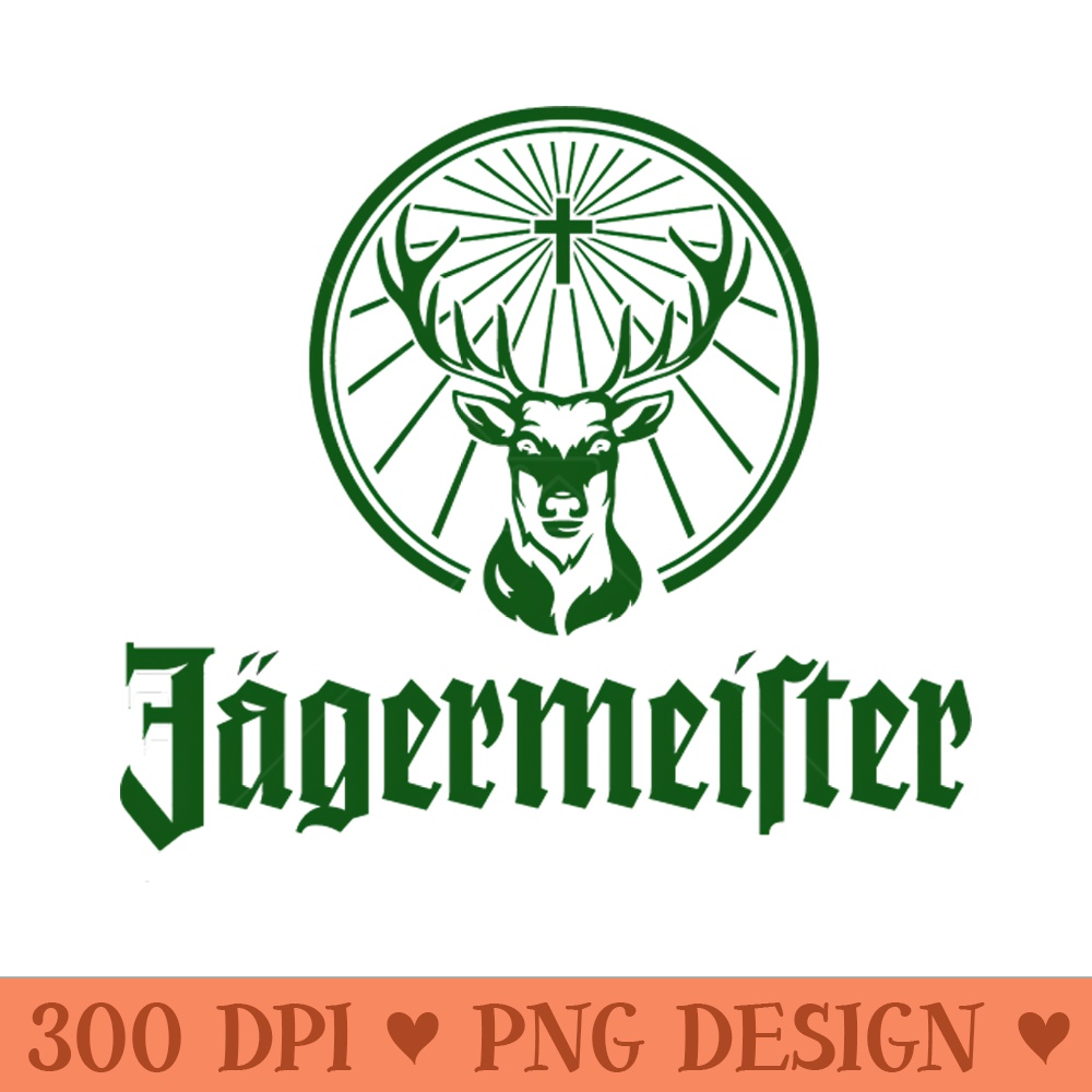 Jagermeister deer - PNG Artwork | Inspire Uplift