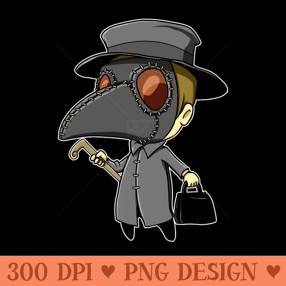 Chibi Plague Doctor - PNG Image Downloads | Inspire Uplift