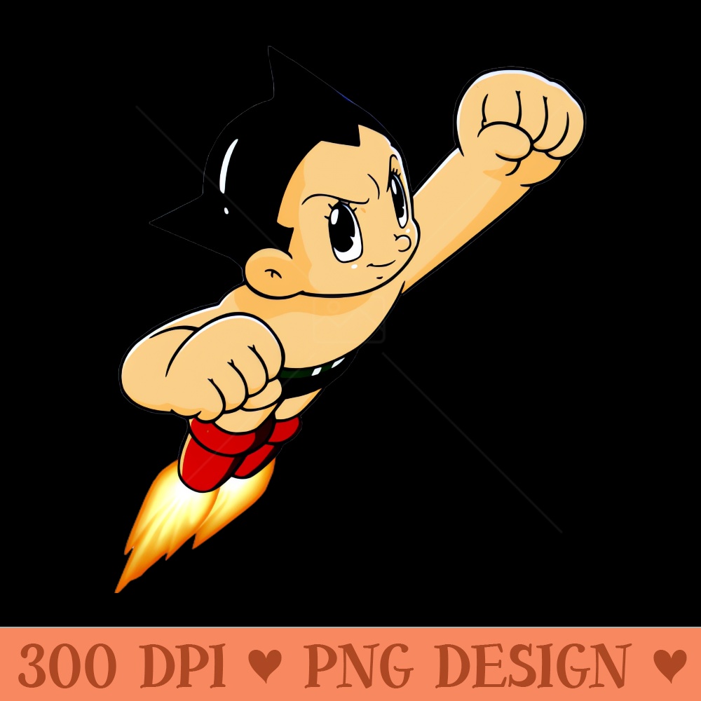 Mighty Atom Astro Boy - PNG Download | Inspire Uplift