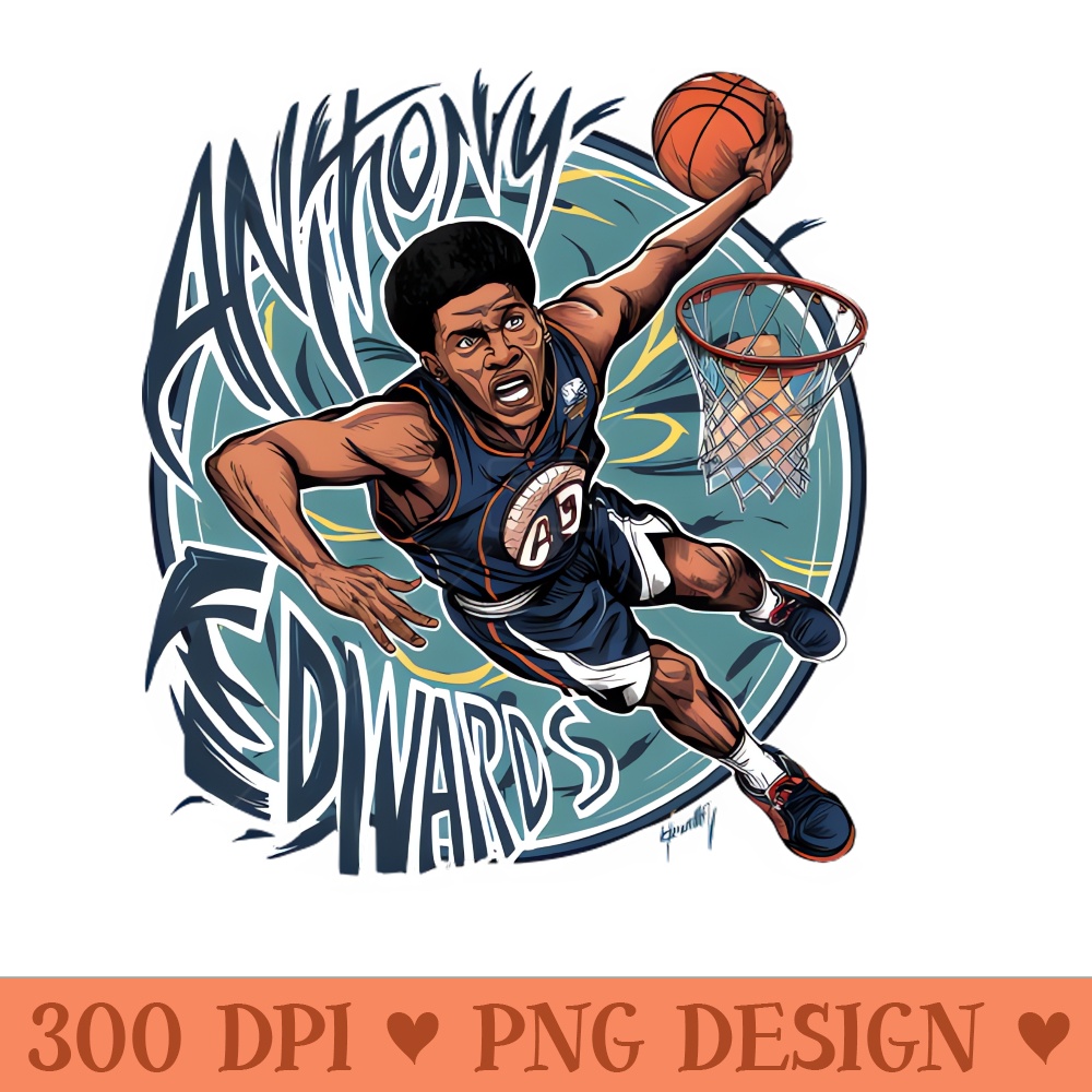 Anthony Edward vector graphic - PNG Printables | Inspire Uplift