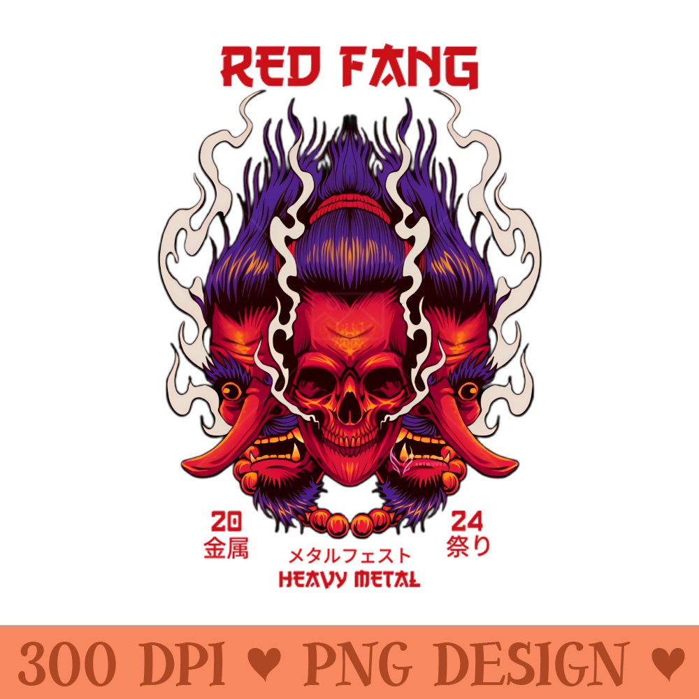 red fang - PNG Printables - Inspire Uplift