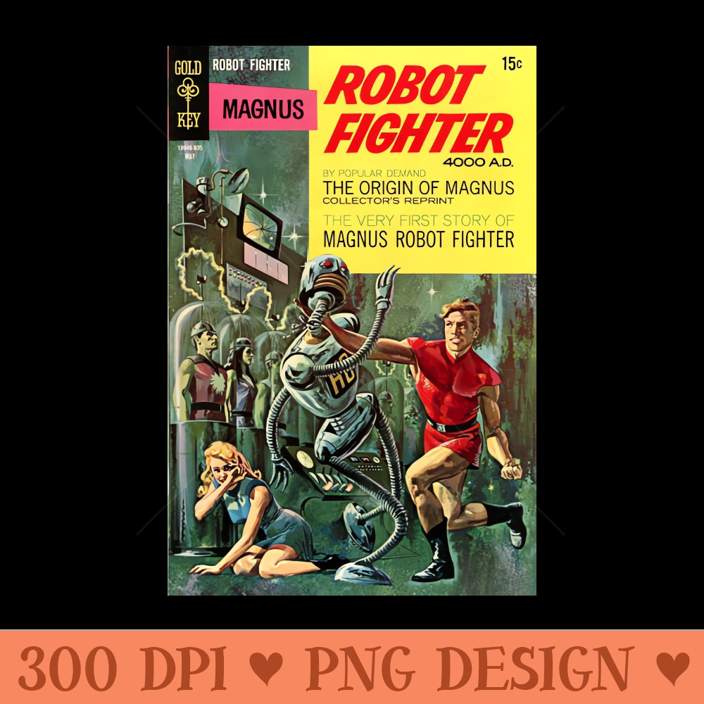 Gold Key Magnus Robot Fighter Comic Book Cover - Free PNG Do | Inspire ...