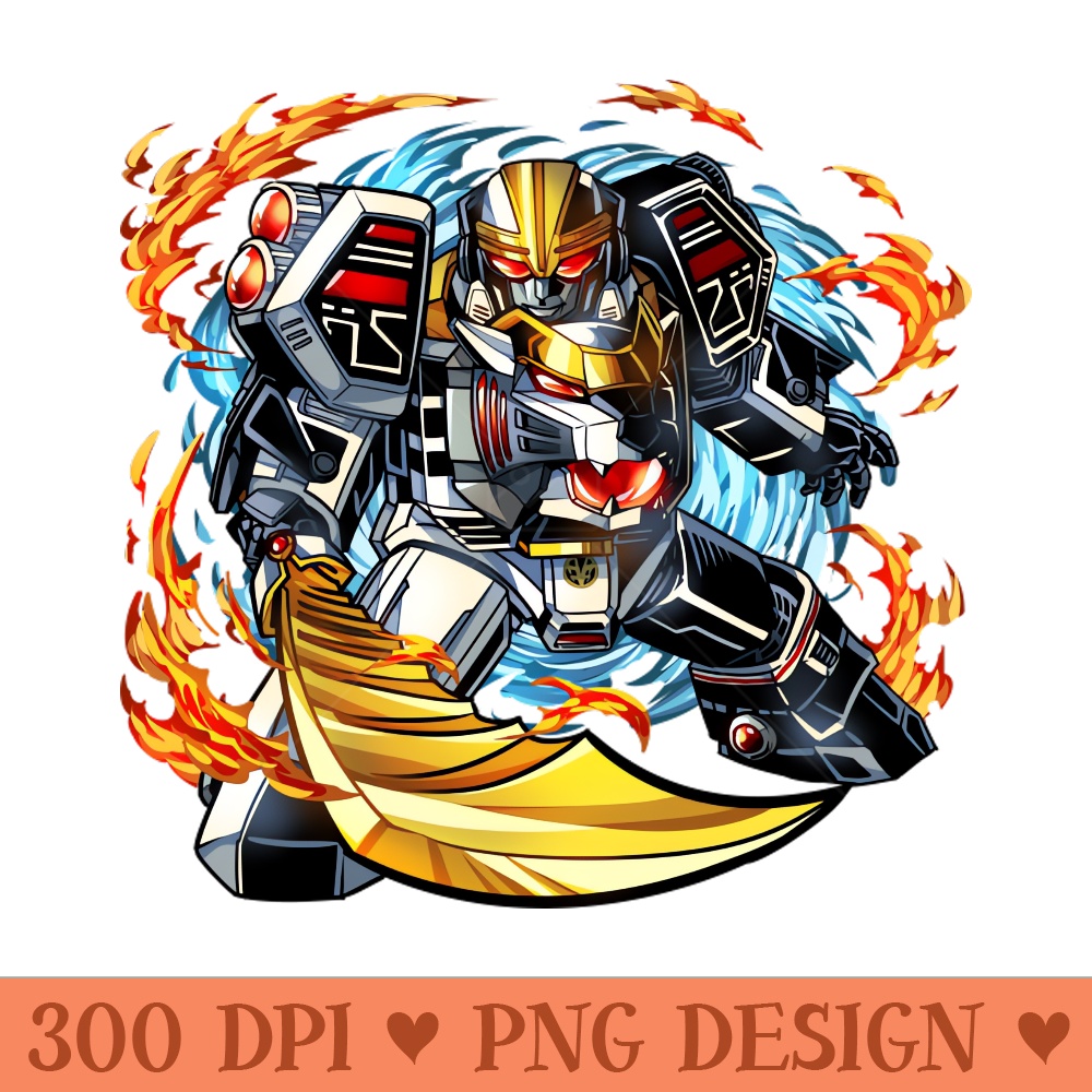 Albino Tiger Bot - Instant PNG Download | Inspire Uplift