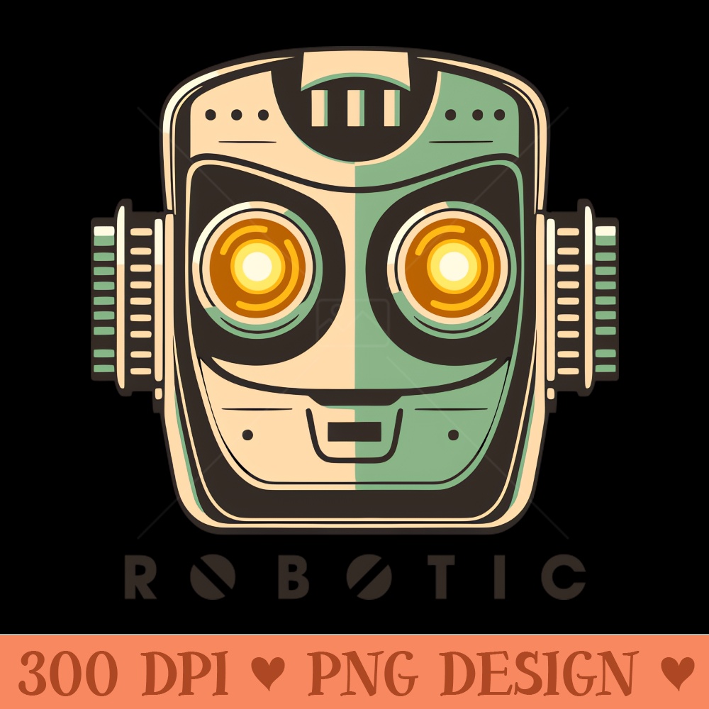 Stare Bot - Digital PNG Files | Inspire Uplift