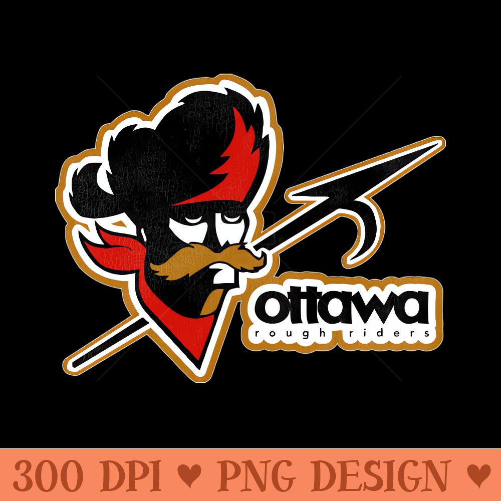 Defunct Ottawa Rough Riders Football - PNG File Download | Inspire Uplift