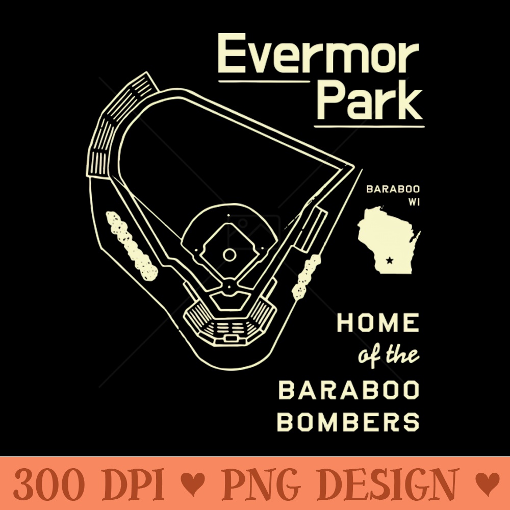 Evermor Park Home of the Baraboo Bombers light - Digital PNG | Inspire Uplift