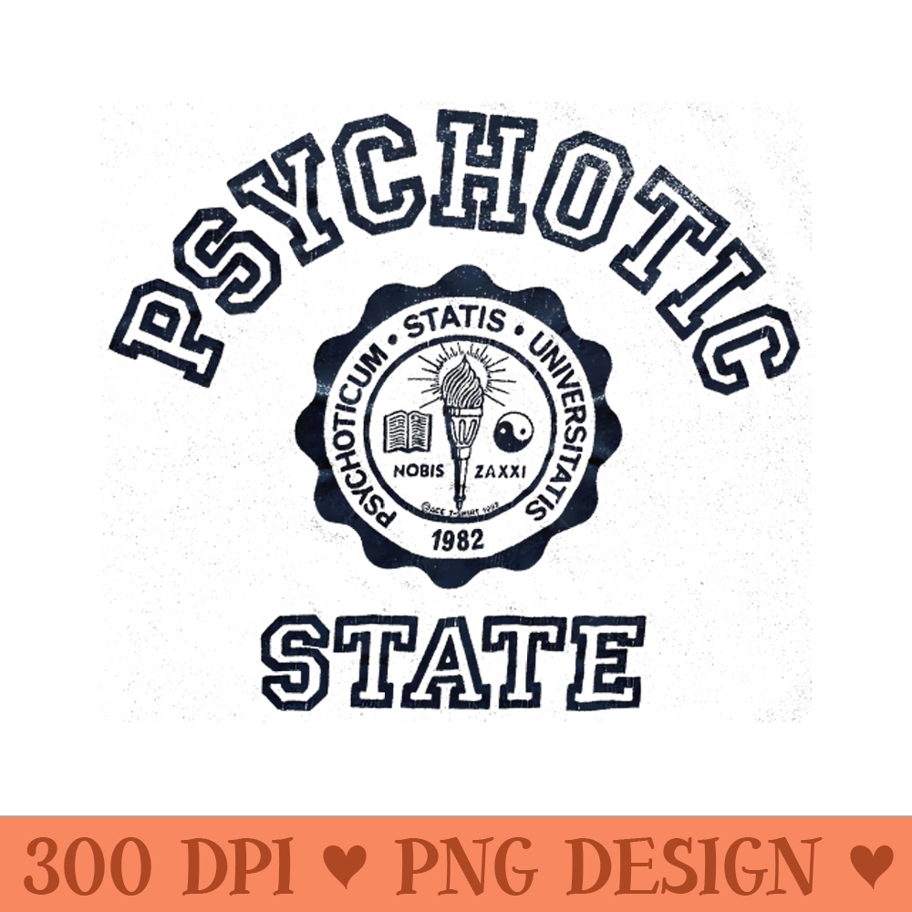 VINTAGE PSYCHOTIC STATE - PNG Designs | Inspire Uplift
