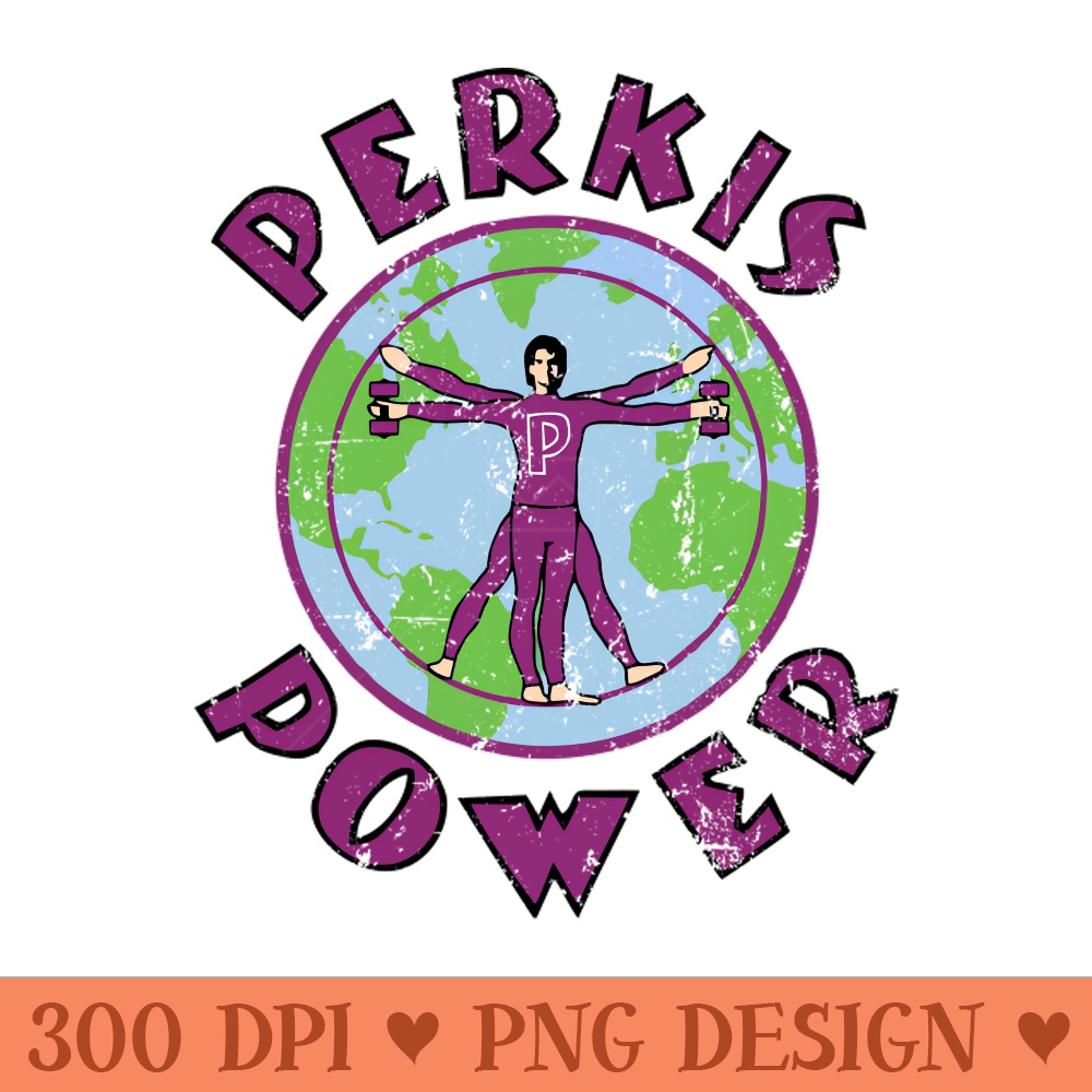 Perkis Power Vintage - Digital PNG Art | Inspire Uplift