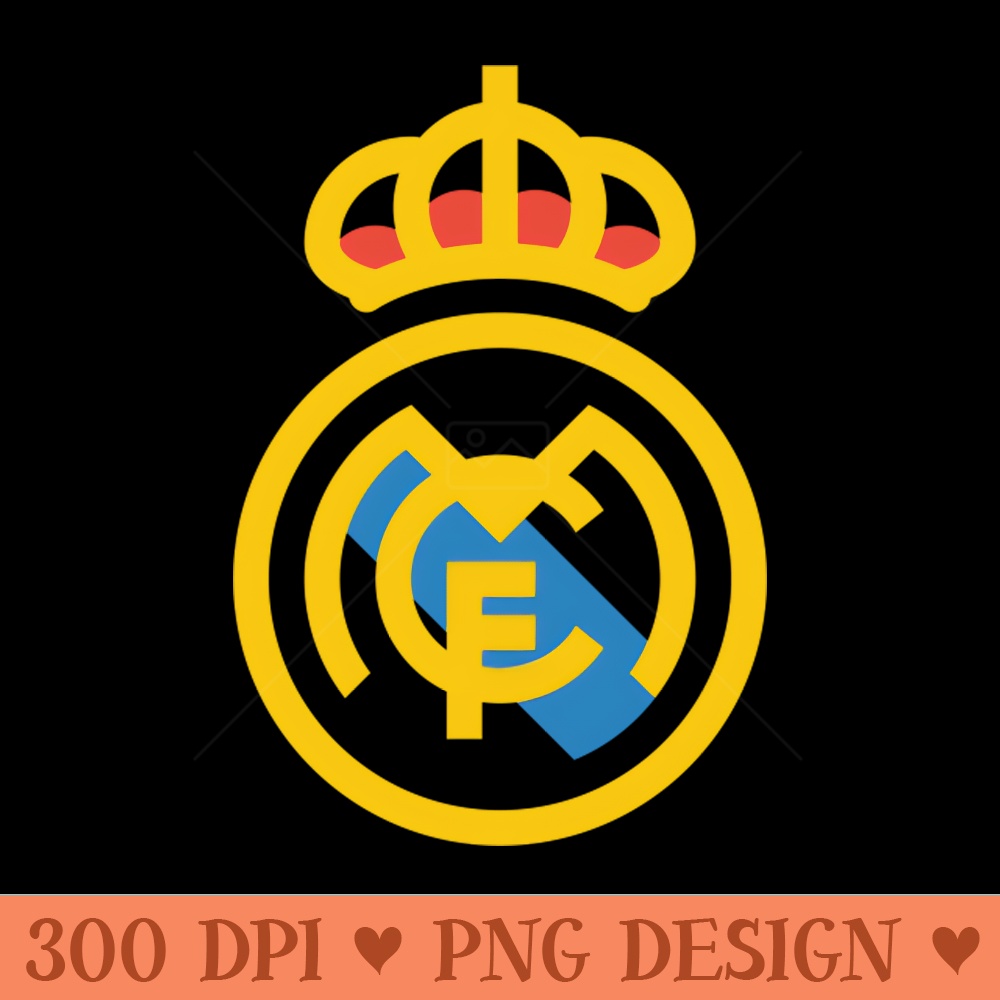 Real Madrid FC Classic - PNG Printables | Inspire Uplift