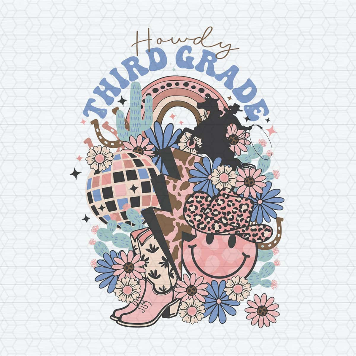 Howdy Third Grade Western School PNG | Inspire Uplift