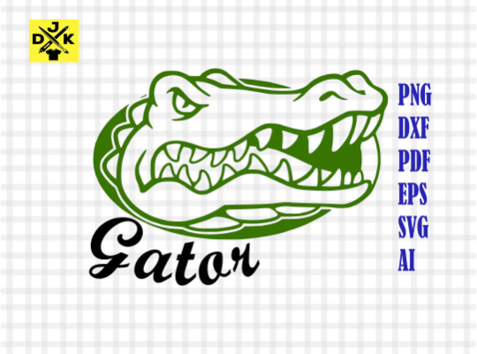 Gators logo SVG, png, eps, pdf, dxf Cutting File, Sublimatio | Inspire ...