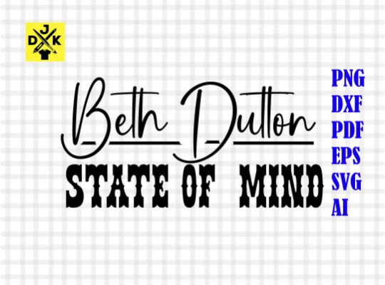 beth dutton svg file - Inspire Uplift