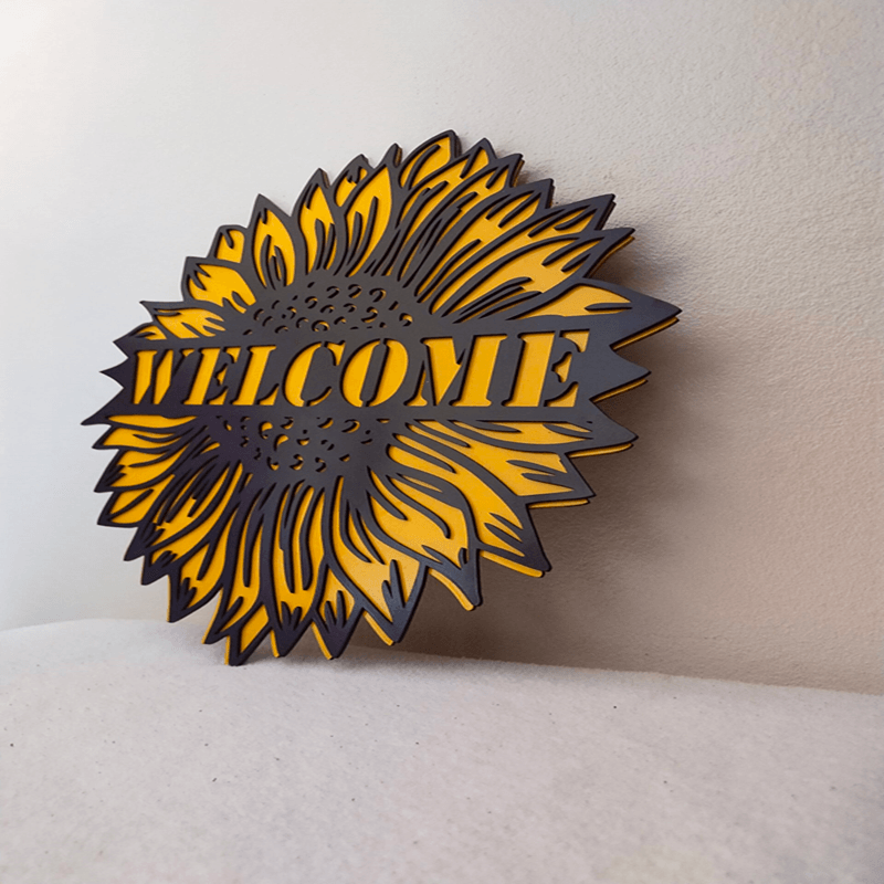 cnc file, cnc dxf files, sunflower art | Inspire Uplift