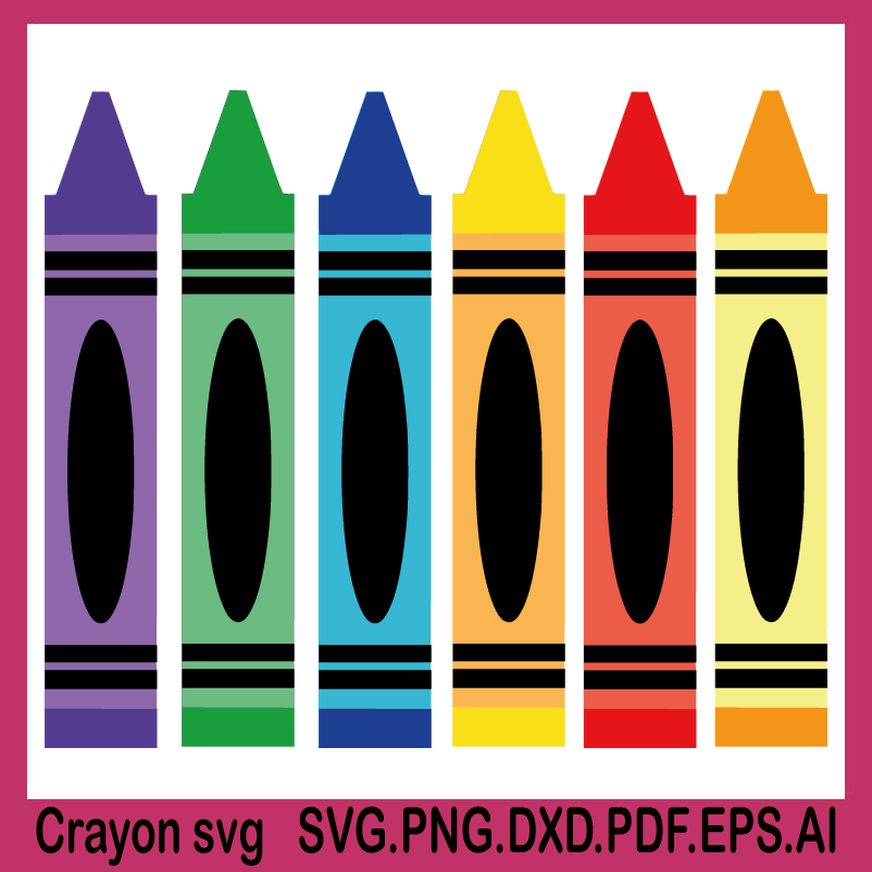 crayon svg, crayons png | Inspire Uplift