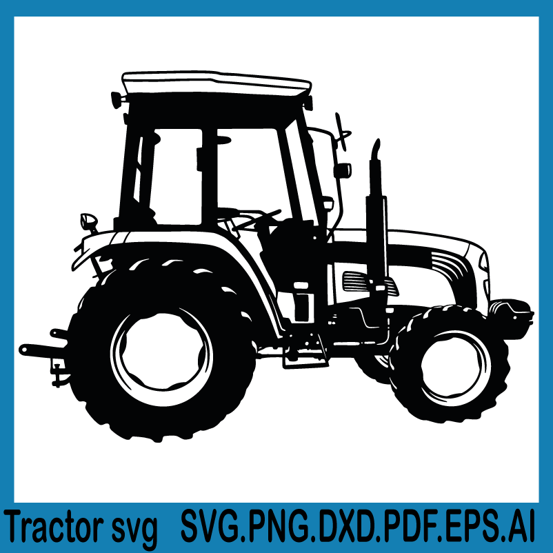 tractor svg, svg tractor | Inspire Uplift