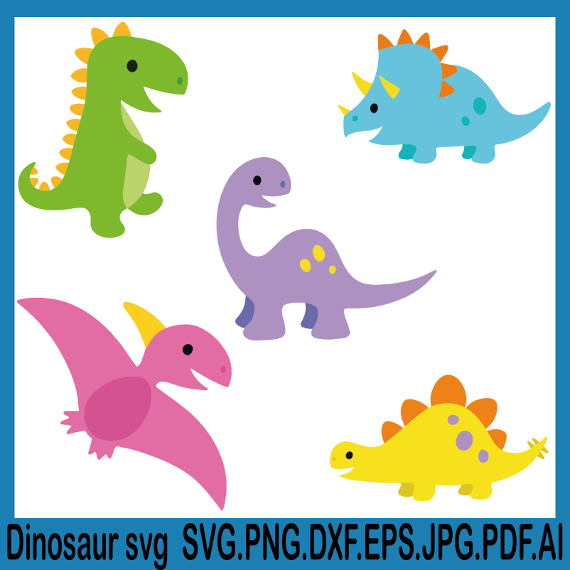 dinosaur svg | Inspire Uplift