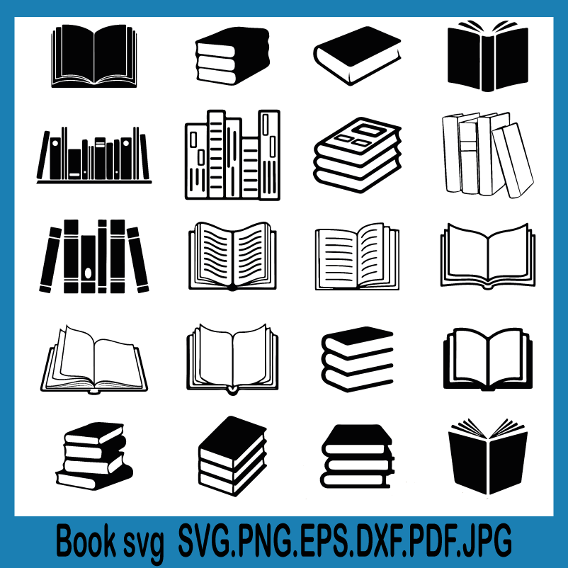 BOOK SVG | Inspire Uplift