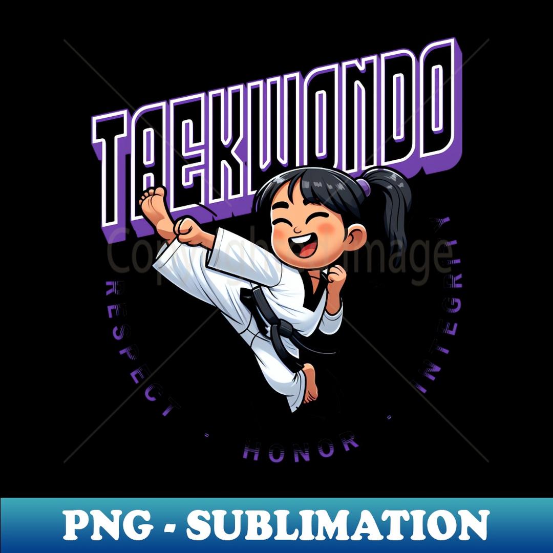 Taekwondo Respect, Honor, Integrity - Retro PNG Sublimation | Inspire ...