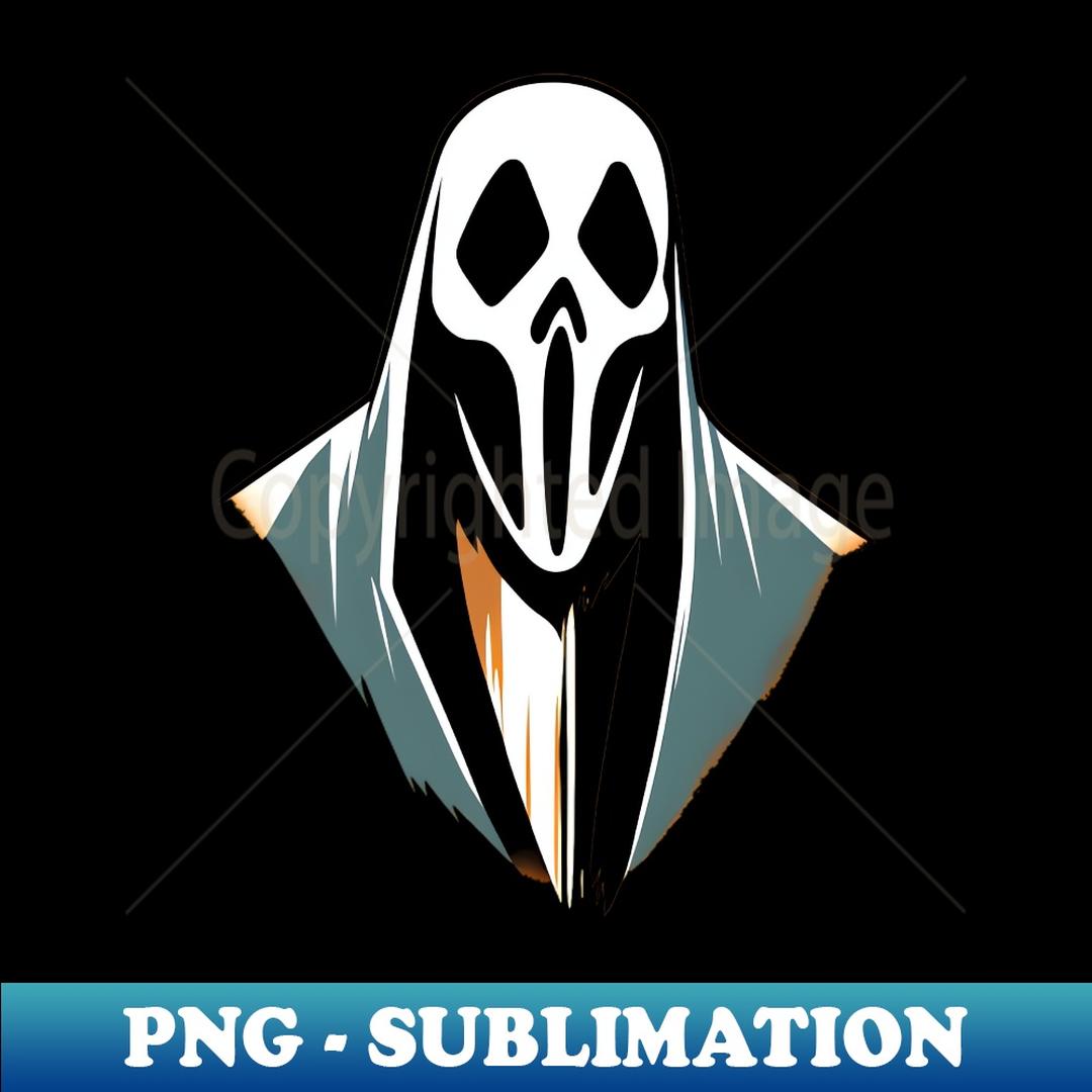 Ghostface Scream mask - PNG Transparent Sublimation Design | Inspire Uplift