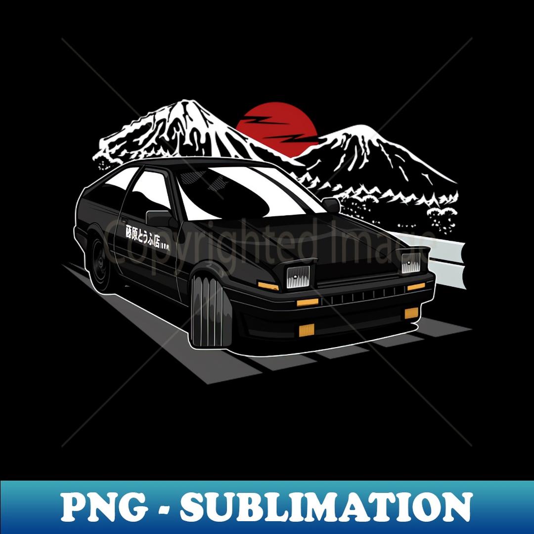 black ae86 hachiroku - PNG Transparent Digital Download File | Inspire ...