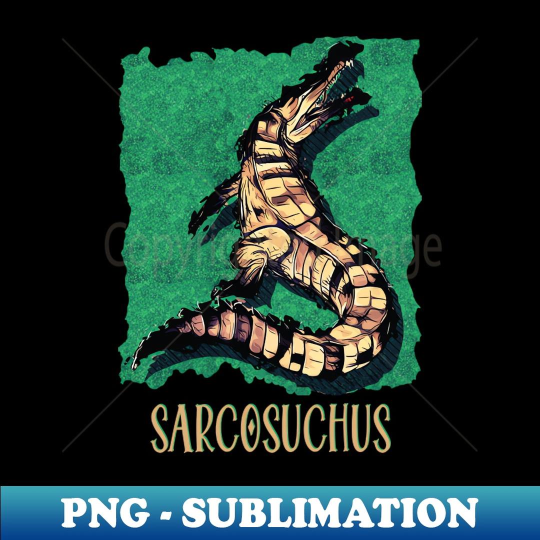 Sarcosuchus - Prehistoric Predator Drawing | Inspire Uplift