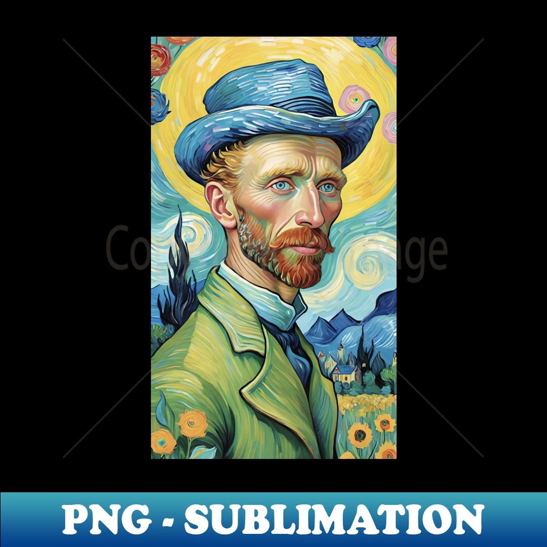 Starry Night Reverie Van Gogh Portrait Inspired by Starry Ni | Inspire ...