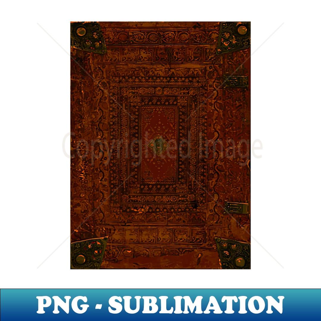 Rustic Engraved Leather Book Cover Design - Vintage Sublimat | Inspire ...