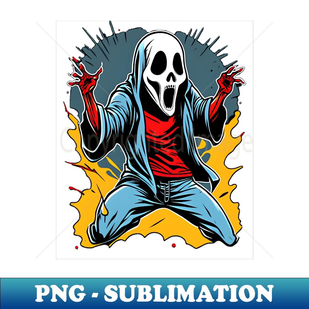 Ghostface Scream mask - High-Quality PNG Sublimation Downloa | Inspire ...