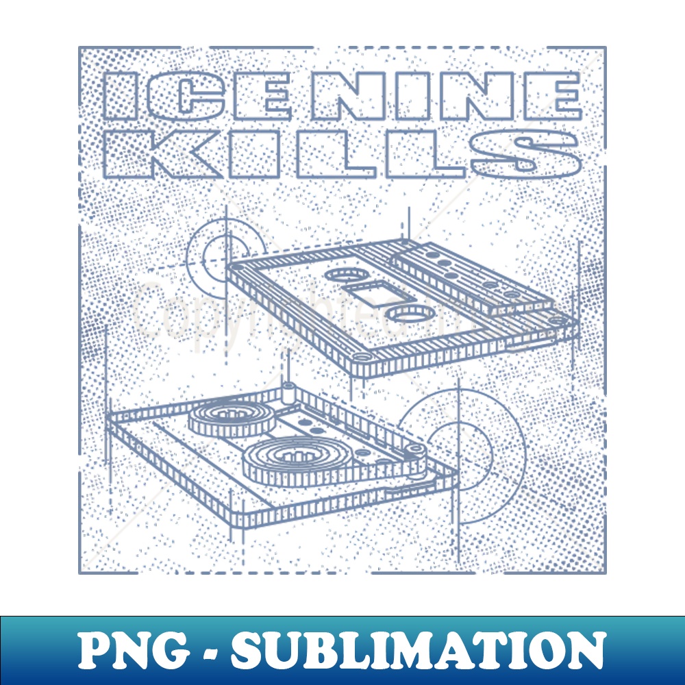 Ice Nine Kills Technical Drawing - Premium PNG Sublimation F | Inspire ...