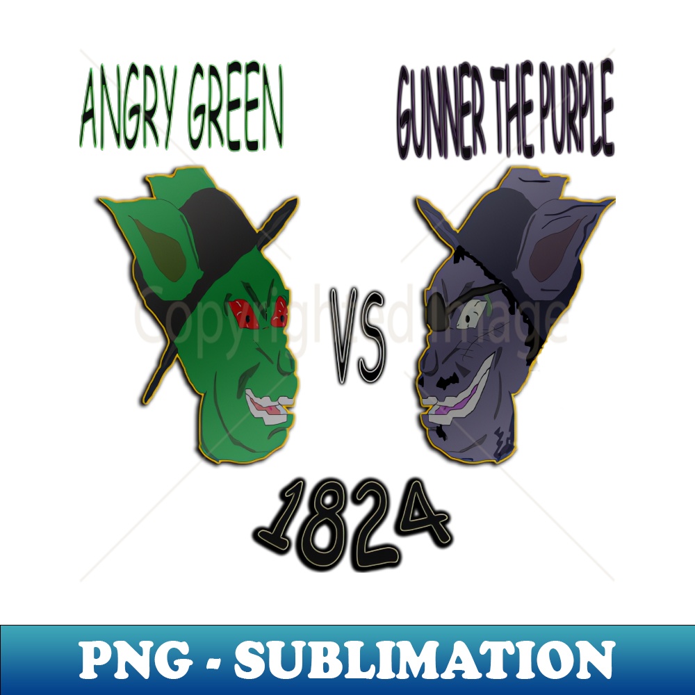 angry green vs Gunner - Professional Sublimation Digital Dow | Inspire ...