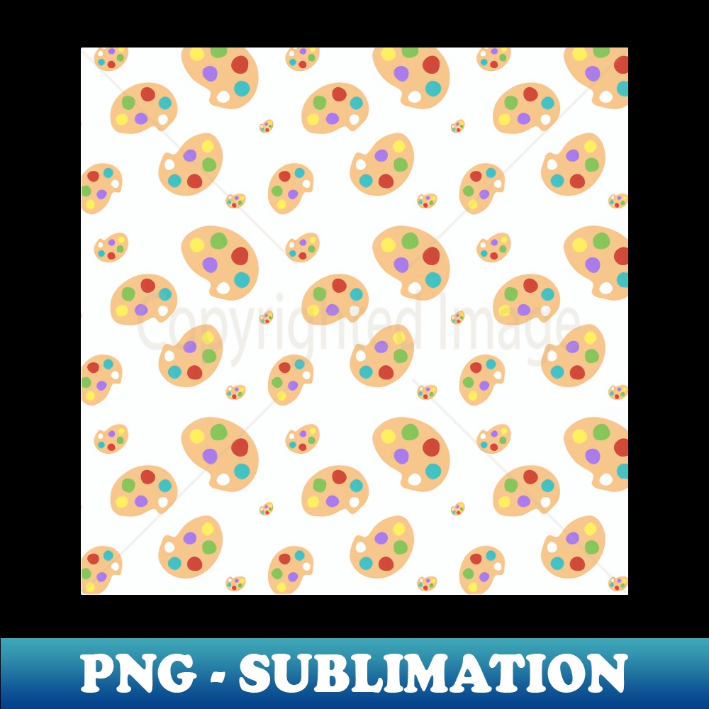 Paint Palette Pattern - Back to School 2024 | Inspire Uplift