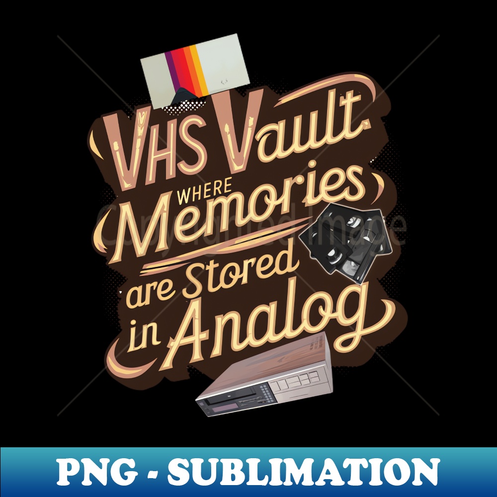 Retro VHS Vault Where Memories Are Stored In Analog Design - | Inspire ...