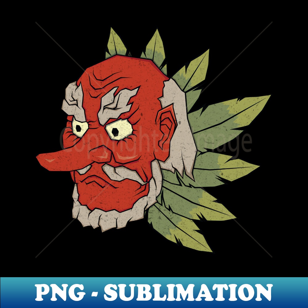 Tengu with Feather (Dust effect) - PNG Transparent Sublimati | Inspire ...