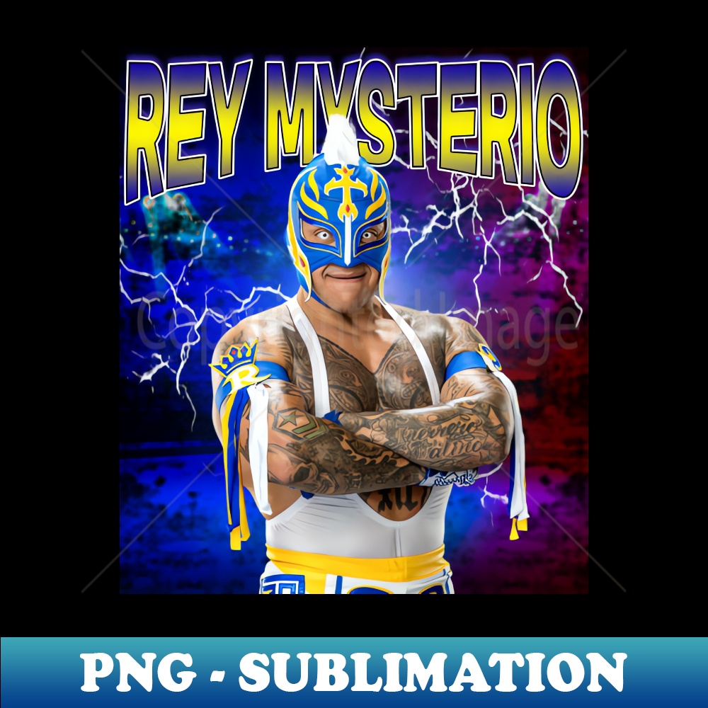 REY MYSTERIO - Premium Sublimation Digital Download | Inspire Uplift