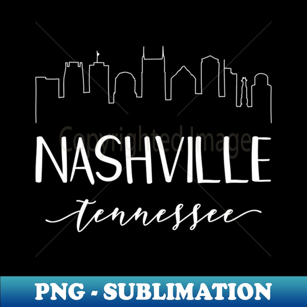 Nashville Tennessee - State Calligraphy | Inspire Uplift