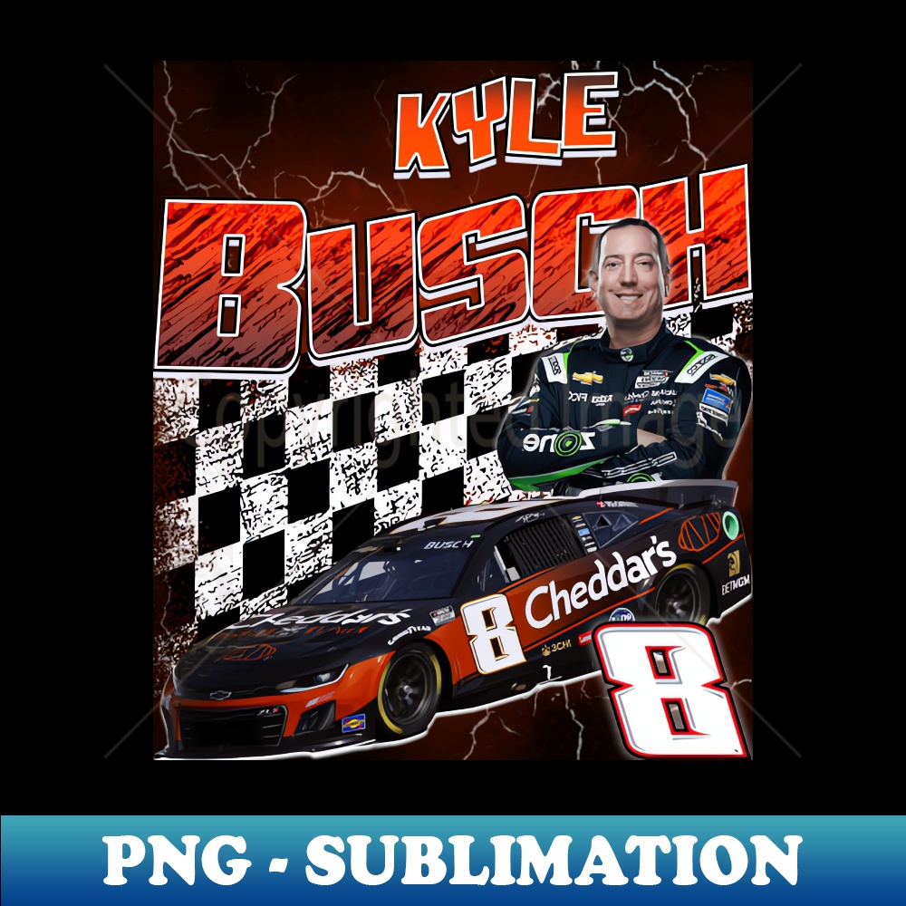 Kyle Busch - Premium PNG Sublimation File | Inspire Uplift