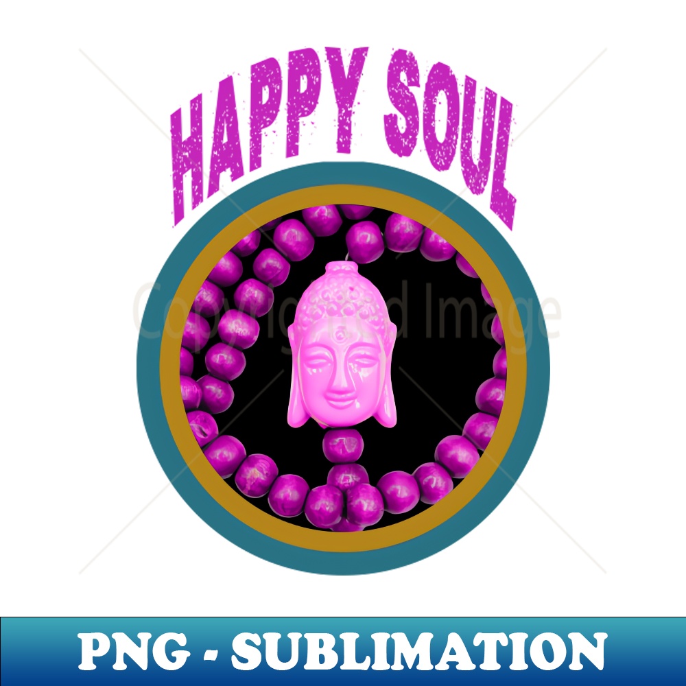 Buddha happy soul - Stylish Sublimation Digital Download | Inspire Uplift
