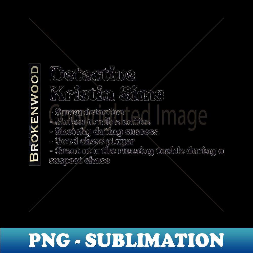 Brokenwood Detective Kristin Sims - PNG Transparent Sublimat | Inspire ...