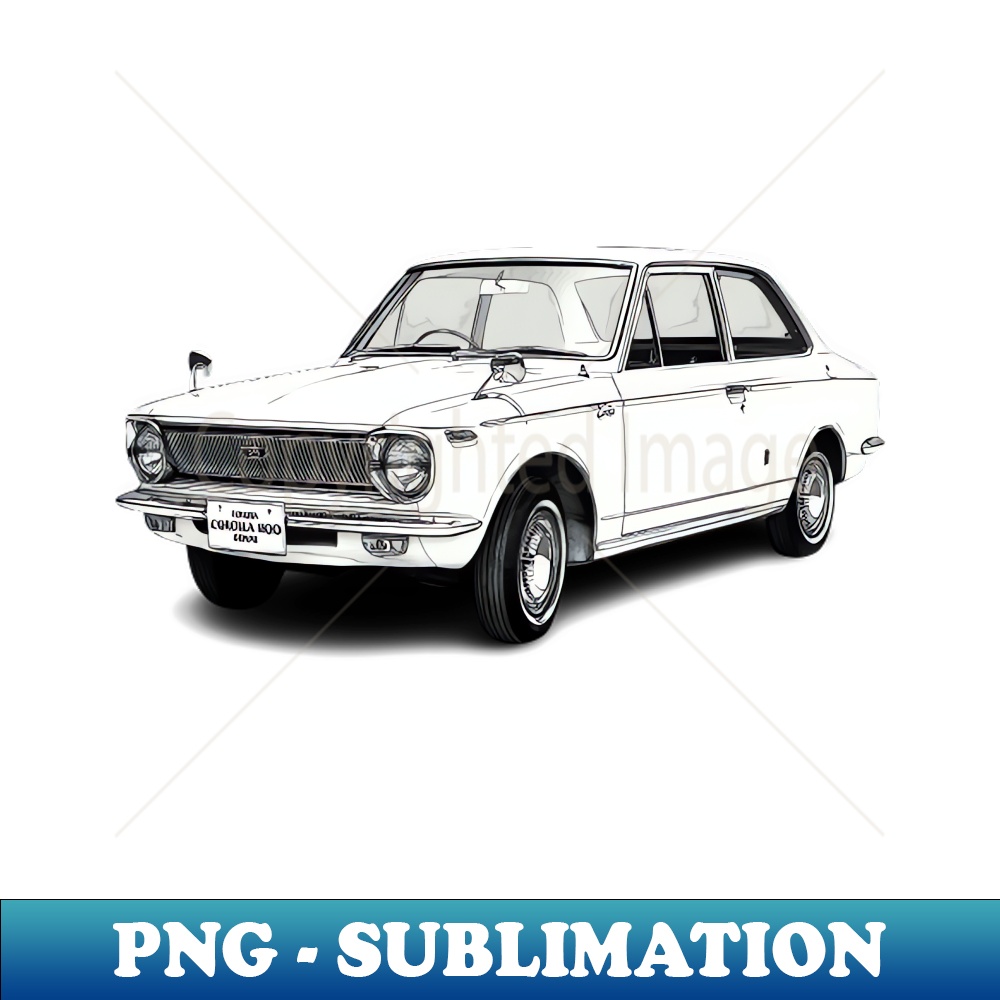 Corolla 1st Generation 60s - Unique Sublimation PNG Download | Inspire ...