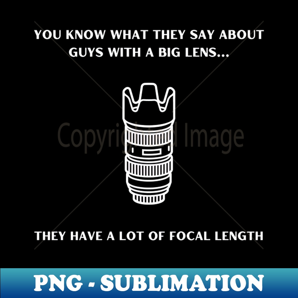 Guys with Long Lenses - PNG Transparent Sublimation Design | Inspire Uplift