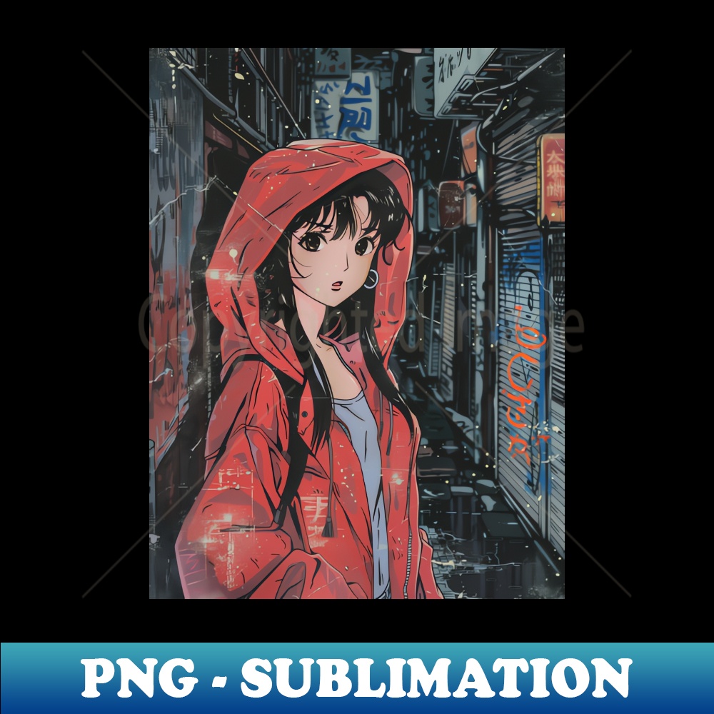 VHS Retro Anime Girl City Night Vintage 70s 80s 90s - Decora | Inspire ...