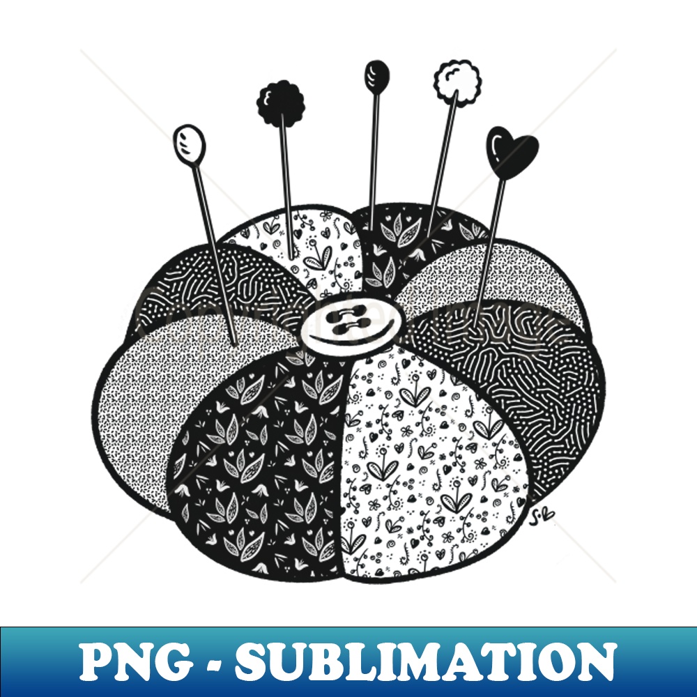 SewLalla Quilted Pin Cushion line art drawing - Signature Su | Inspire ...