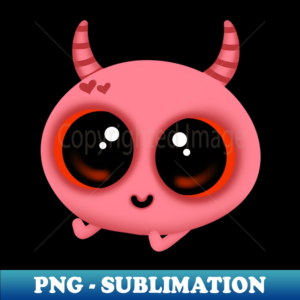 Red Devil Squish - PNG Transparent Sublimation Design | Inspire Uplift