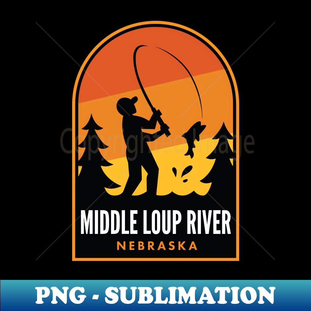 Middle Loup River Nebraska Fishing - Exclusive Sublimation D | Inspire ...