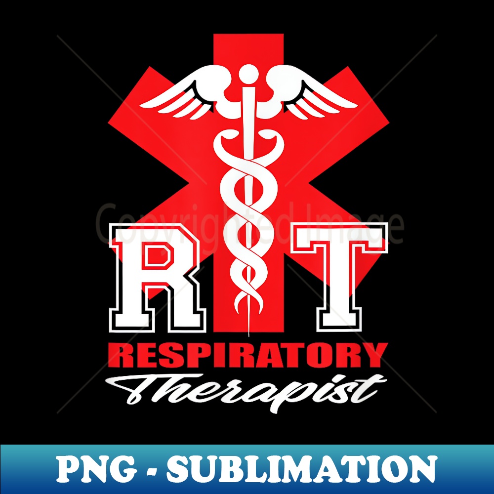 Respiratory Therapist Red RT Logo Therapy RRT - Exclusive Su | Inspire ...