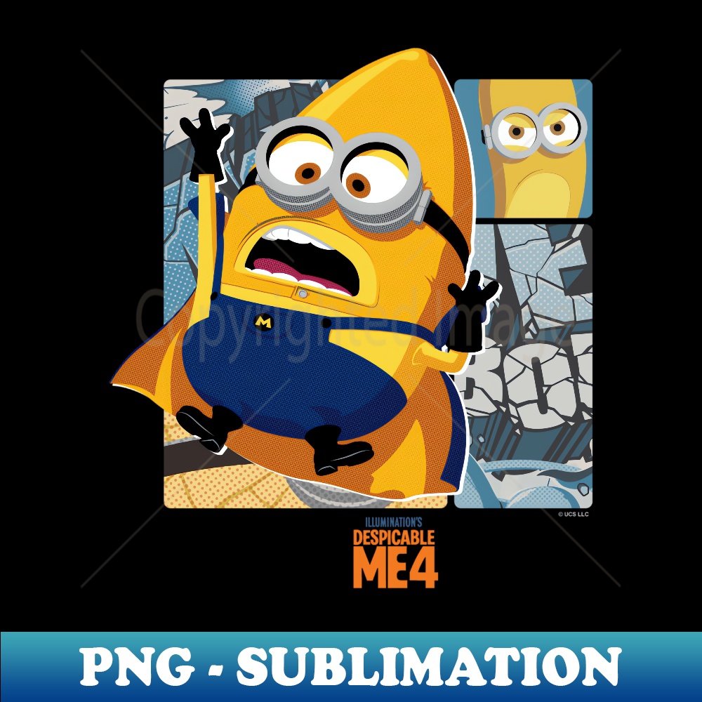 Despicable Me 4 Gus Comic Style Big Chest Panels - Professio - Inspire ...