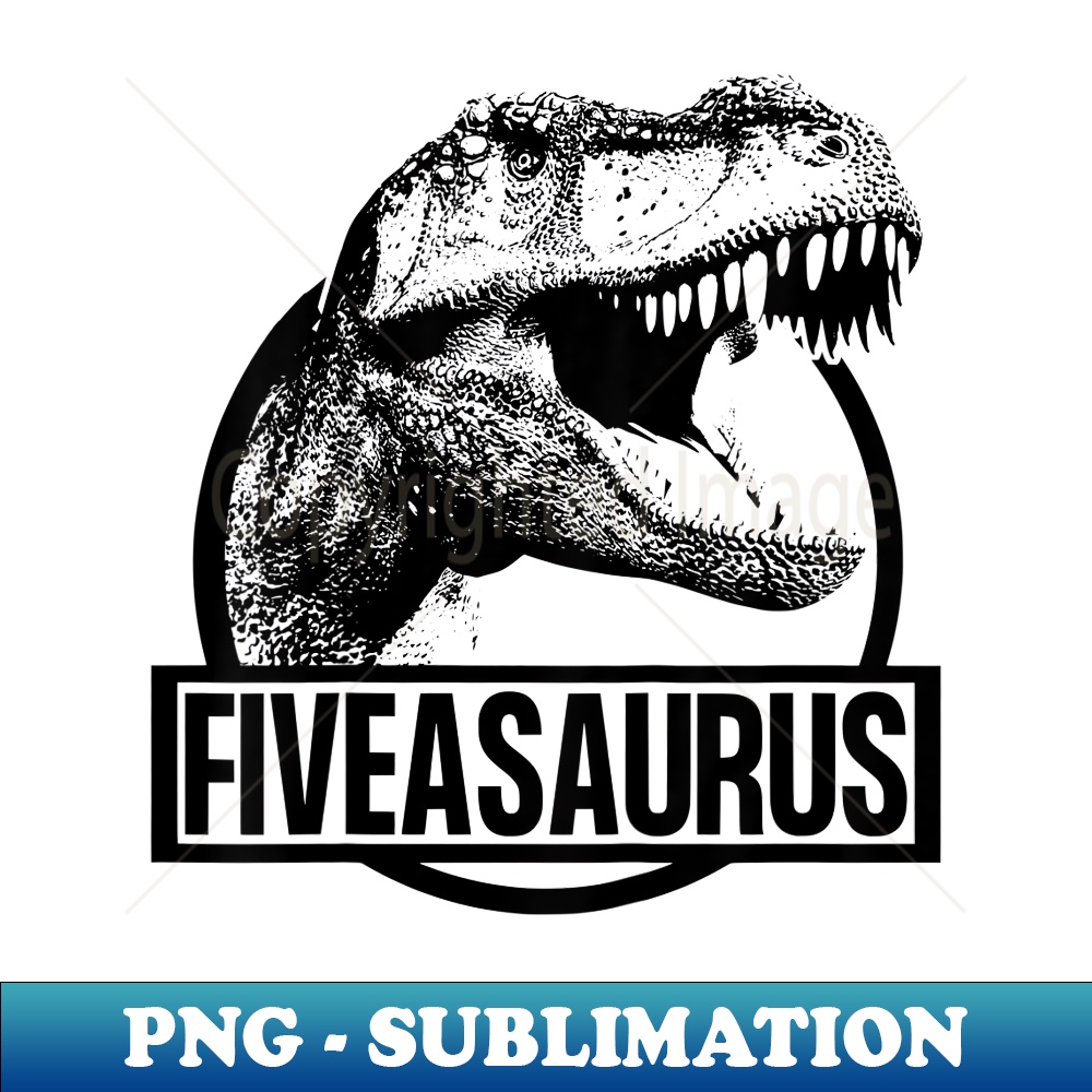 5 Year Old Rex Tyrannosaurus 5th Birthday Jurassic Party - S | Inspire ...