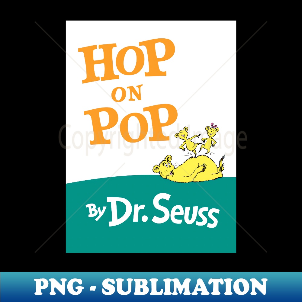 Dr. Seuss Hop On Pop Book Cover - PNG Transparent Digital Do | Inspire ...
